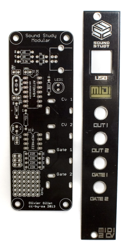 MIDI 2 CV Assembly Instructions | Sound Study Modular