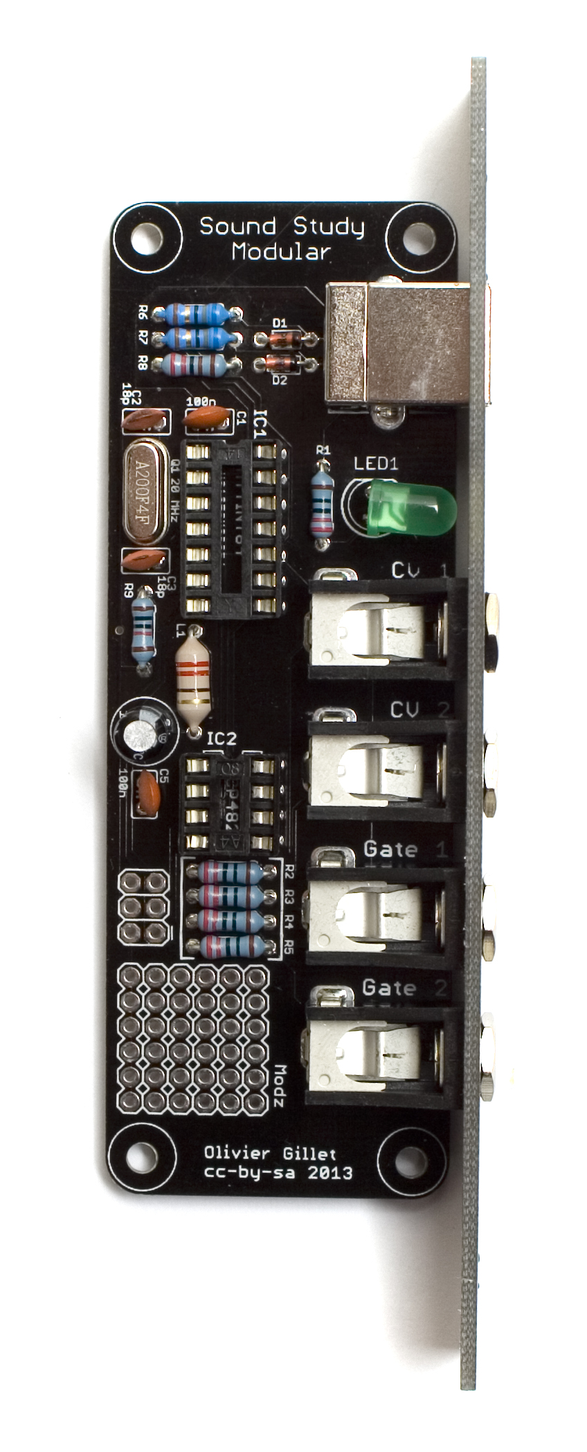MIDI 2 CV Assembly Instructions | Sound Study Modular
