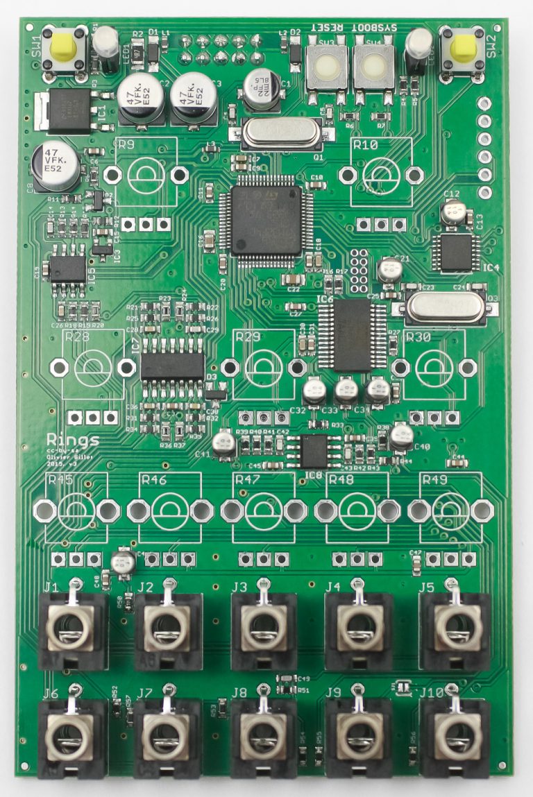 Mutable Instruments Rings Assembly Instructions